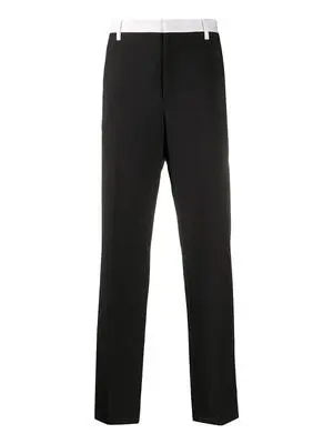Valentino Garavani Tailored Trousers With Side Stripe - Black
