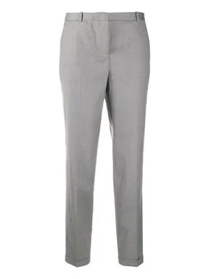 Fabiana Filippi High-rise Cropped Trousers - Grey