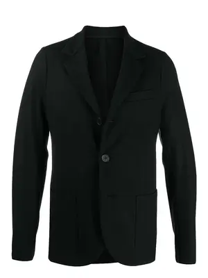 Harris Wharf London Single-breasted Blazer - Black