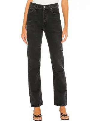 AGOLDE Lana Straight Jeans Haywire
