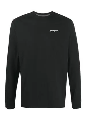 Patagonia P-6 Long-sleeved T-shirt - Black