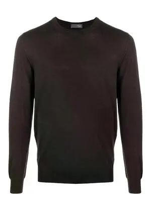 DRUMOHR Drumohr Merino Wool Sweater Brown