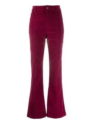 Philosophy Di Lorenzo Serafini High-waisted Flared Trousers - Pink