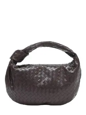 Bottega Veneta Jodie Intrecciato Leather Tote - Brown