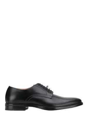 SCAROSSO Emilio Derby Shoes - Black