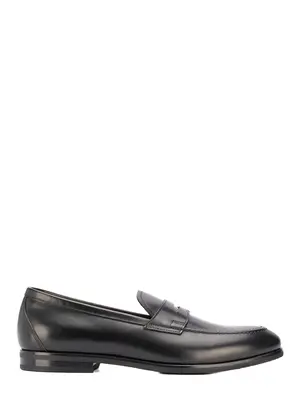 SCAROSSO Renato Penny Loafers - Black