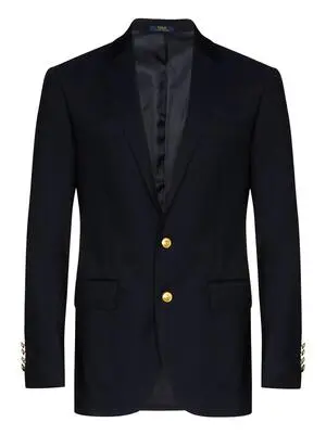 Polo Ralph Lauren Single-breasted Twill Blazer - Blue