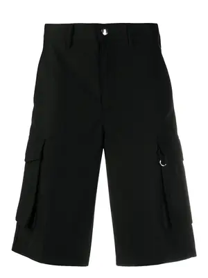 Givenchy Oversized Cargo Shorts - Black