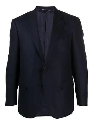 Canali Single-breasted Blazer - Blue