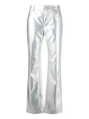 Philosophy Di Lorenzo Serafini Flared Metallic Trousers - Silver