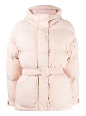 IENKI IENKI Michlin Belted Puff Jacket - Pink