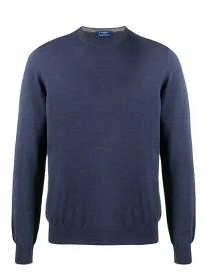 BARBA NAPOLI Barba Virgin Wool Crewneck Jumper