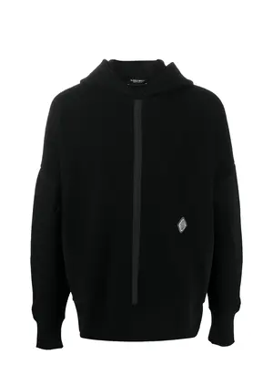 A-COLD-WALL* Concealed Zipped Hoodie - Black