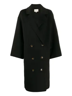 Loulou De Saison Borneo Wool Coat - Black