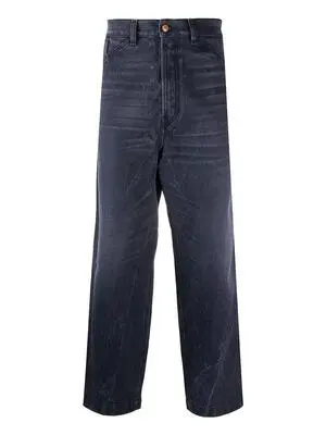 DIESEL D-franky Straight-leg Jeans - Blue