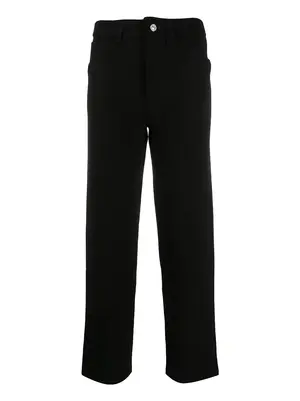 BARRIE High-Rise Straight-Leg Trousers
