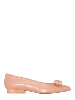 FERRAGAMO Viva 20mm Bow-detail Leather Pumps - Pink
