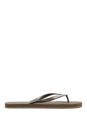Dsquared2 Logo-print Flip Flops - Brown