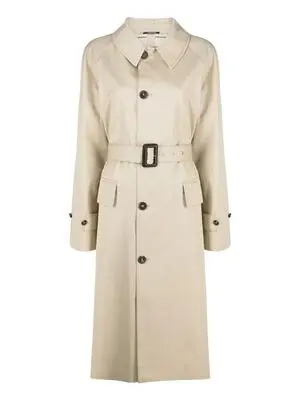 MAISON MARGIELA Single-Breasted Trench Coat