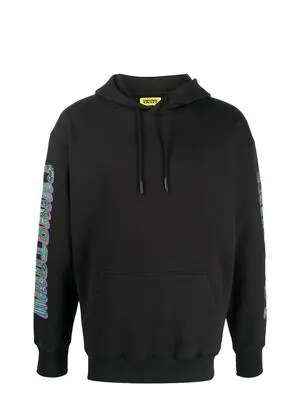 MARKET Graphic Print Hoodie - Black