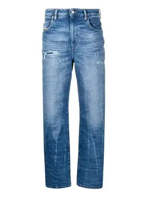 DIESEL® D-reggy 009mv Straight Jeans - Blue