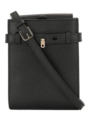 VALEXTRA Brera Crossbody Bag - Black