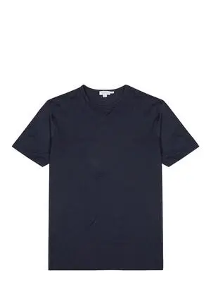 Sunspel Cotton T-shirt - Navy