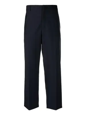Valentino Garavani Straight-leg Tailored Trousers - Blue