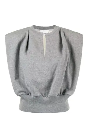 3.1 Phillip Lim French Terry Top - Grey
