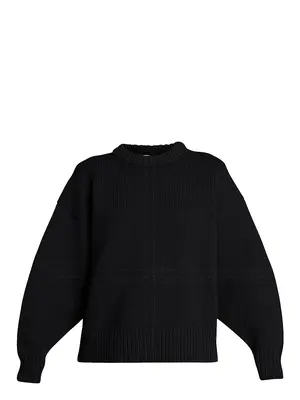 THE ROW Ophelia Wool-cashmere Sweater - Black