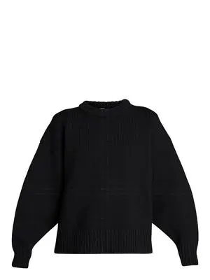 THE ROW Ophelia Wool-cashmere Sweater - Black