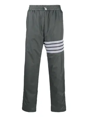 Thom Browne Ripstop Straight-leg Track Pants - Grey