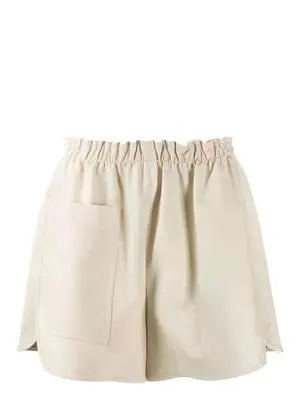 STELLA MCCARTNEY High-Waisted Cotton Shorts
