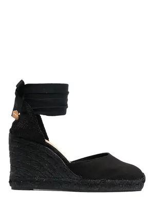 CastaÑer Wedge Heel Espadrilles - Black