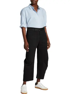 NILI LOTAN Nili Lotan Shon Cropped Pants Fawn
