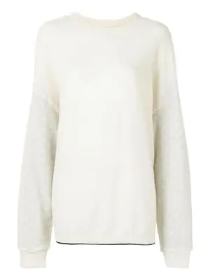 Y’s Oversized Wool Jumper - Neutrals