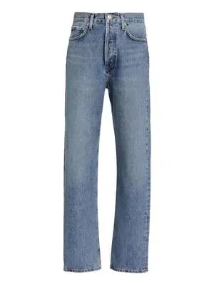 AGOLDE 90's Pinch Waist Rigid High-Rise Straight-Leg Jeans