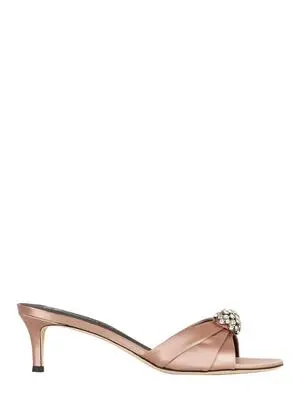 GIUSEPPE ZANOTTI Sphera Satin Sandals