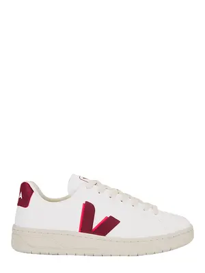 VEJA Urca Sneaker White  Marsala  & Rose Fluo