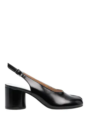 MAISON MARGIELA 60mm Tabi Slingback Pumps - Black