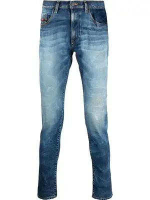 DIESEL® D-strukt Slim Fit Jeans - Blue