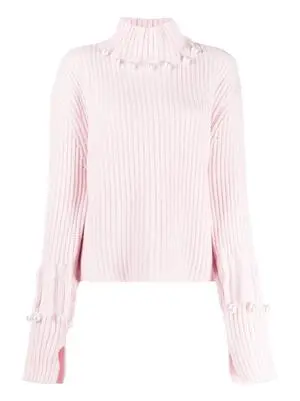 JW ANDERSON Pearl Embellished Jumper