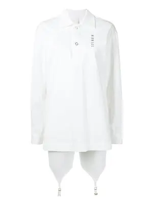 DION LEE Logo Shirt White