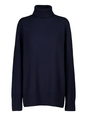 THE ROW Milina Turtleneck Sweater - Blue