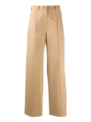 Nanushka Bowen High-waisted Trousers - Neutrals