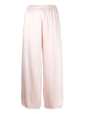 Adam Lippes Wide-leg Silk Trousers - Pink