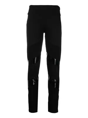 PHILIPP PLEIN Iconic Biker Jogging Leggings