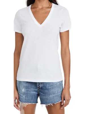 Rag & Bone The Vee Tee - Bright White