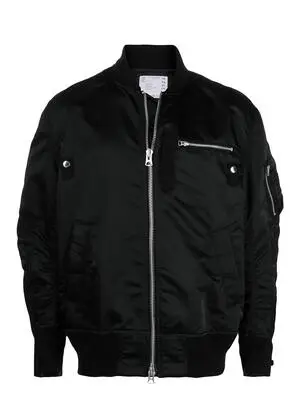 SACAI Zip-up Bomber Jacket