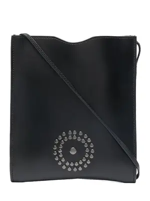 10 CORSO COMO 10 CORSO COMO Logo-Studded Leather Shoulder Bag